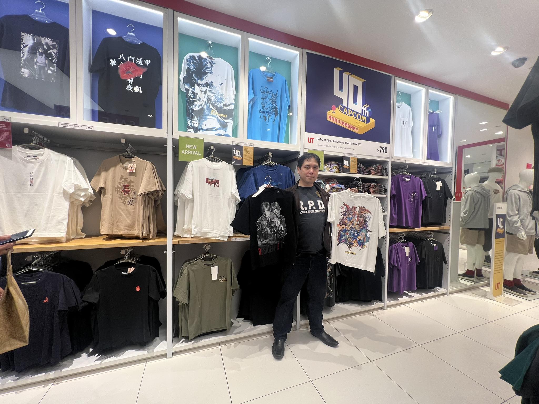 Uniqlo Philippines Unleashes Video Game Nostalgia with the Capcom 40th ...
